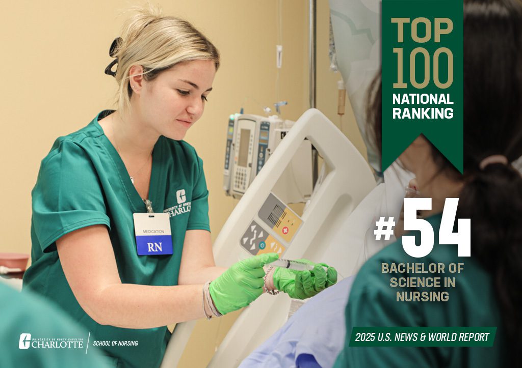 UNC Charlotte’s Undergraduate Nursing Degree Ranked #54 by U.S News ...